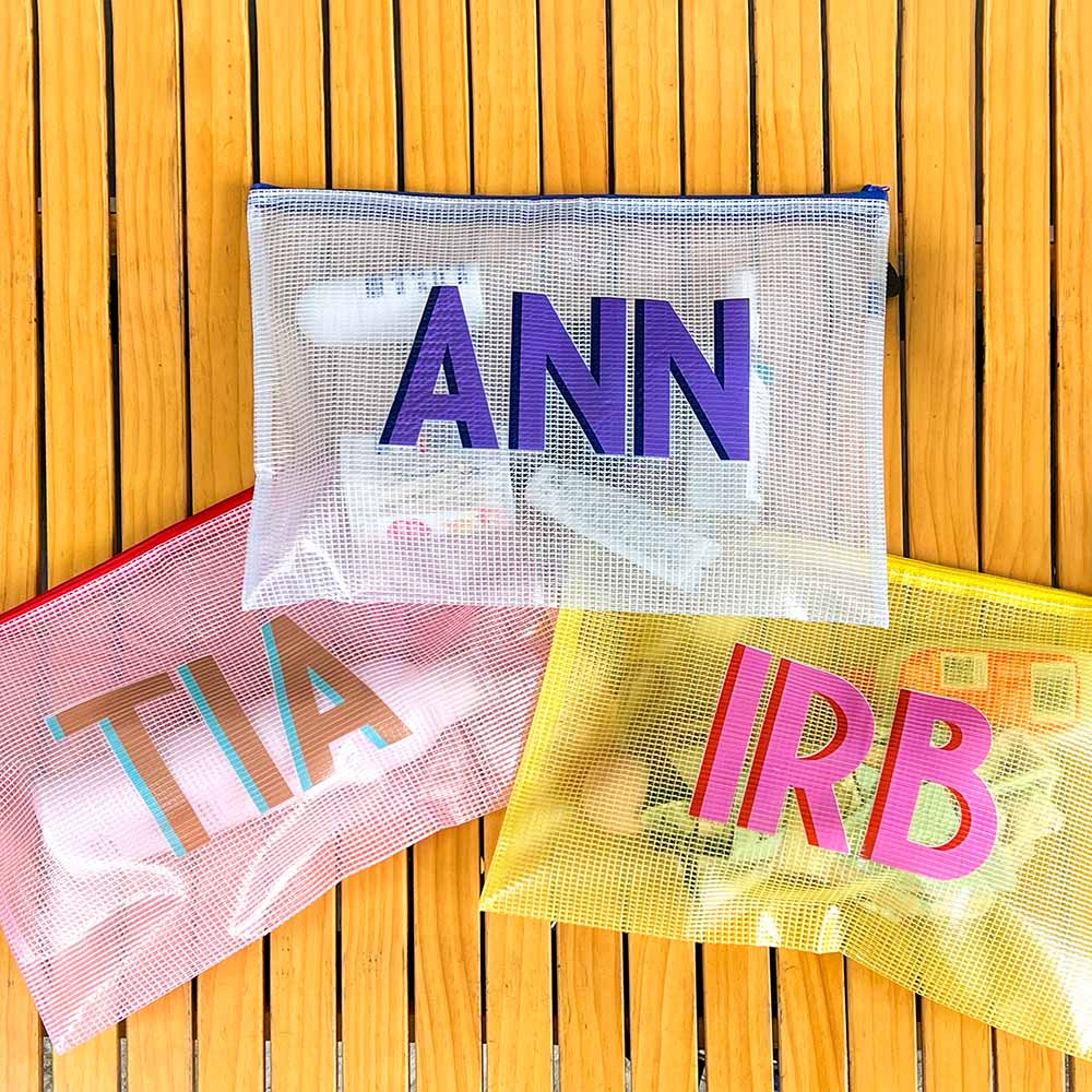 Personalized Name Monogram Design Pool Waterproof Bag - CALLIE