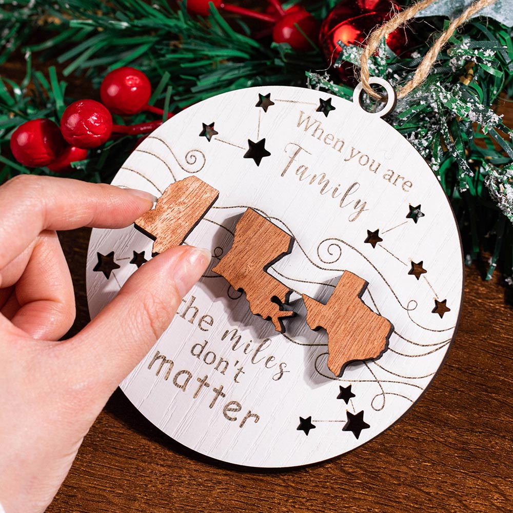 Personalized Family Christmas Togetherness Ornament for Friends Sister ...