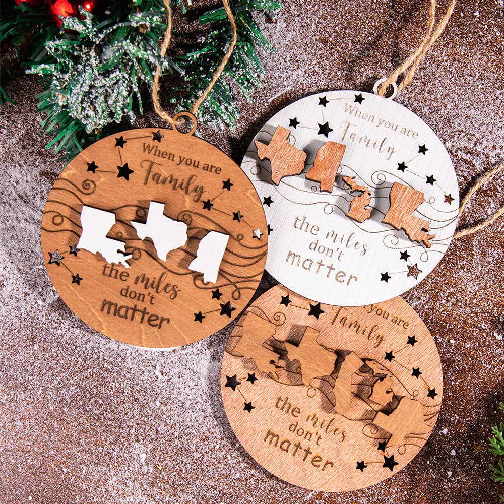 Personalized Family Christmas Togetherness Ornament for Friends Sister ...