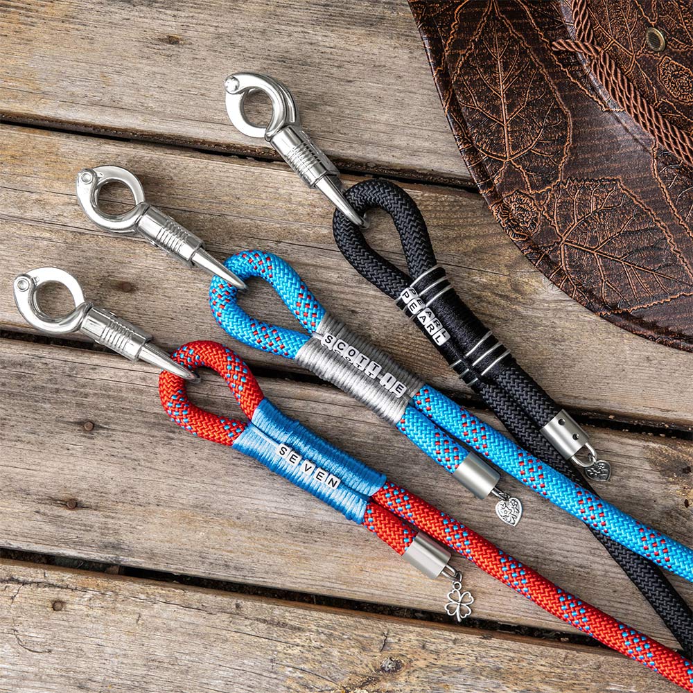 Personalized Horse Lead Rope for Equestrian Equipment - CALLIE