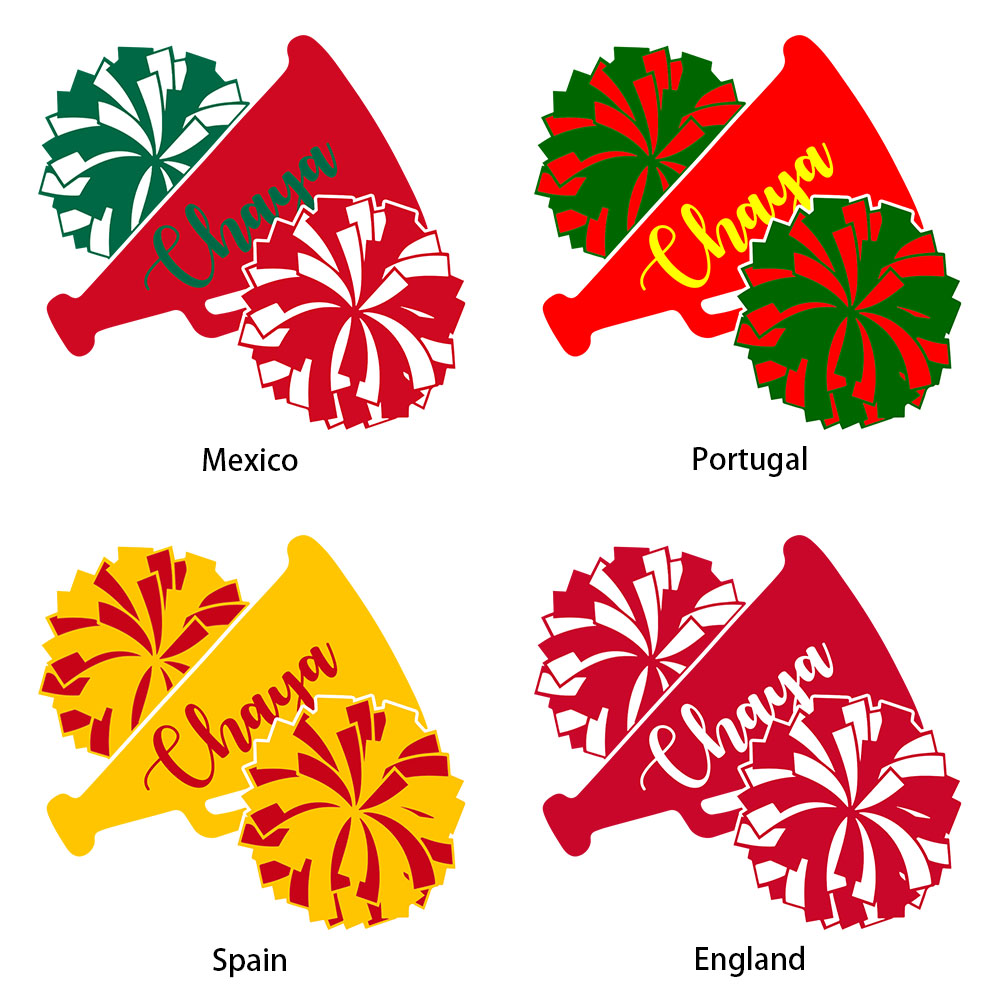 Personalized World Cup Cheerleading Sequin Throw Pillow Cushion Cover ...