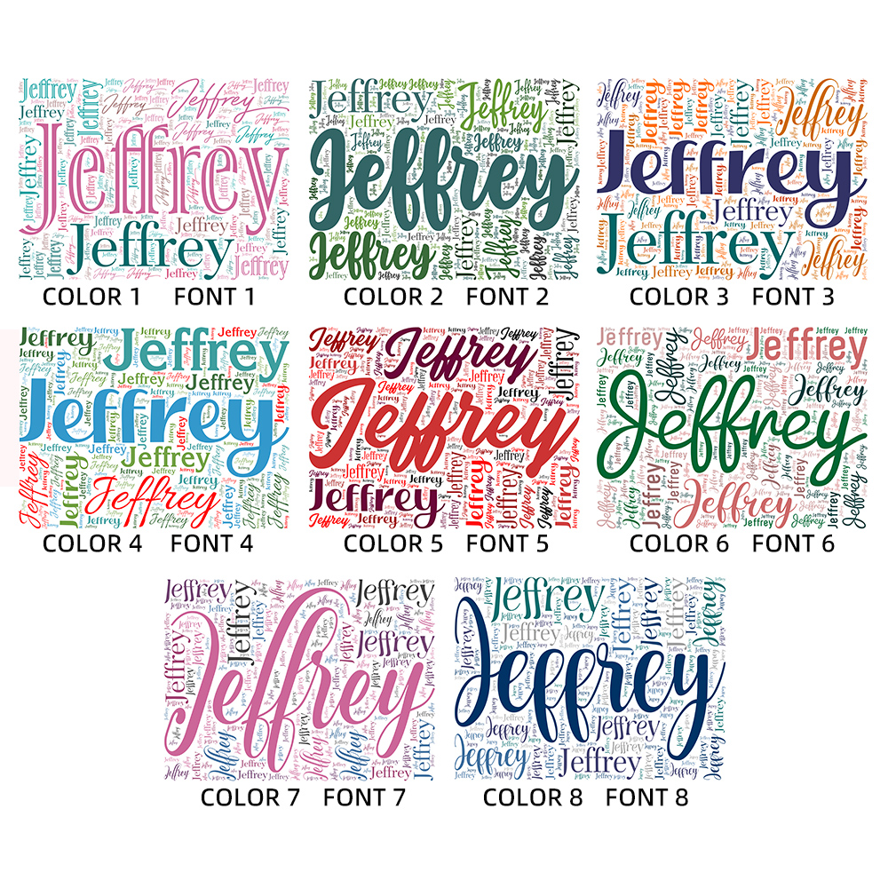 Personalized Family Name Blanket Gift for Kids Babys Women Men Word ...