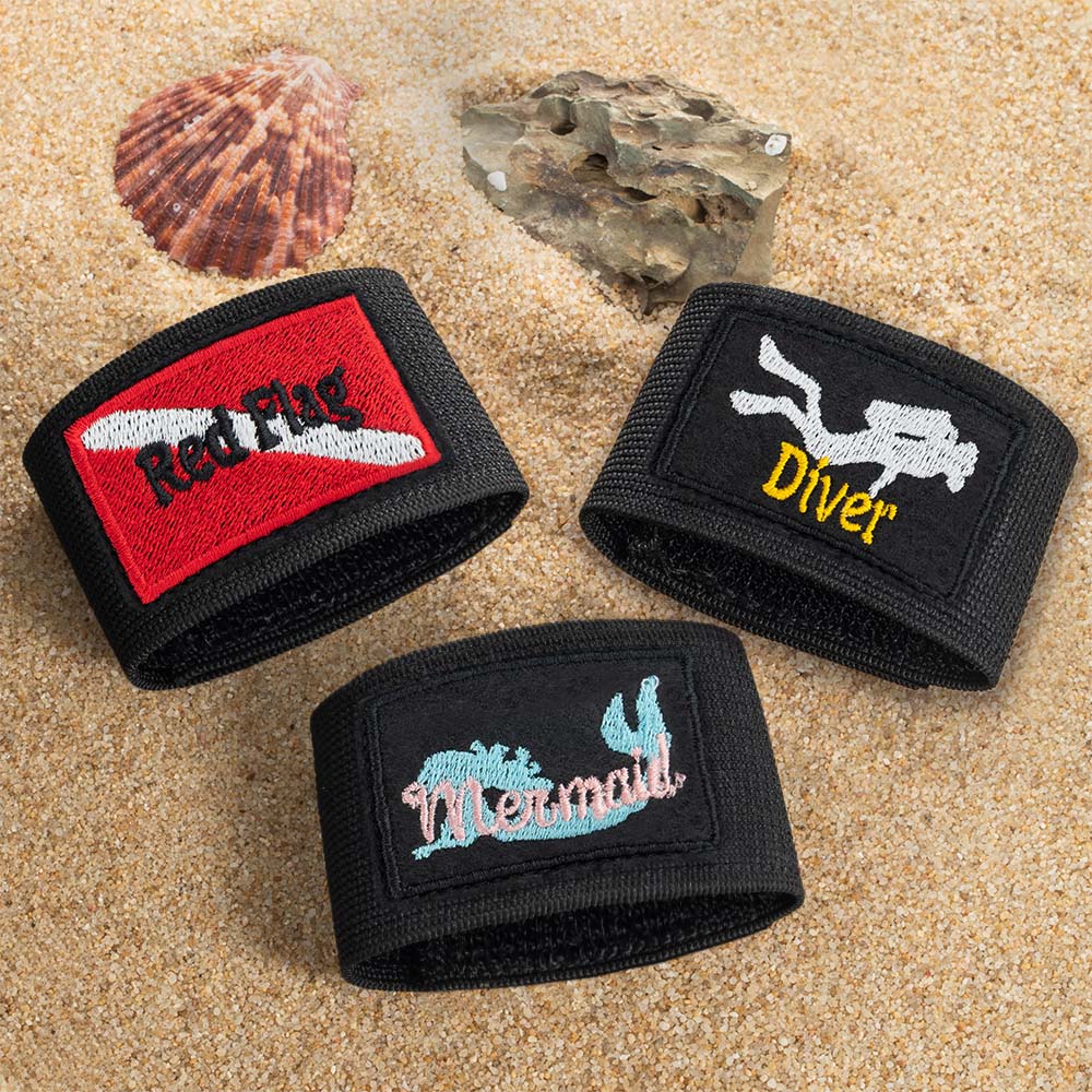 Personalized Embroidered Scuba Dive BCD Identification Tag with Name ...