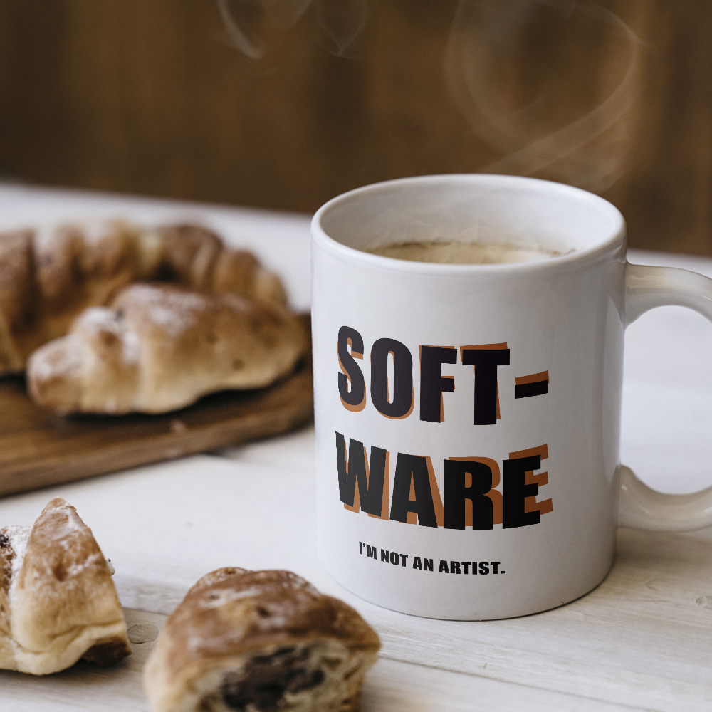 Personalized Ceramic Code is Art Coffee Mug 11oz for Computer Engineer ...