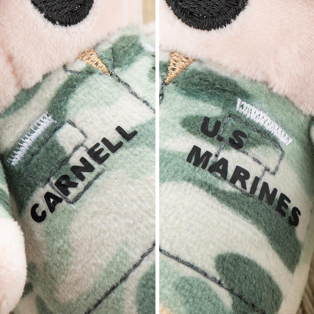 Personalized U.S. Soldier Uniform Camo Plush Military Family Gift - CALLIE