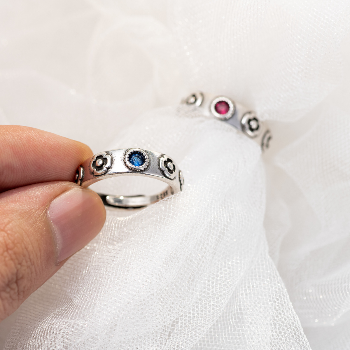 Personalized Couple Ring Valentine's Day Gift Cosplay Rings Wedding ...