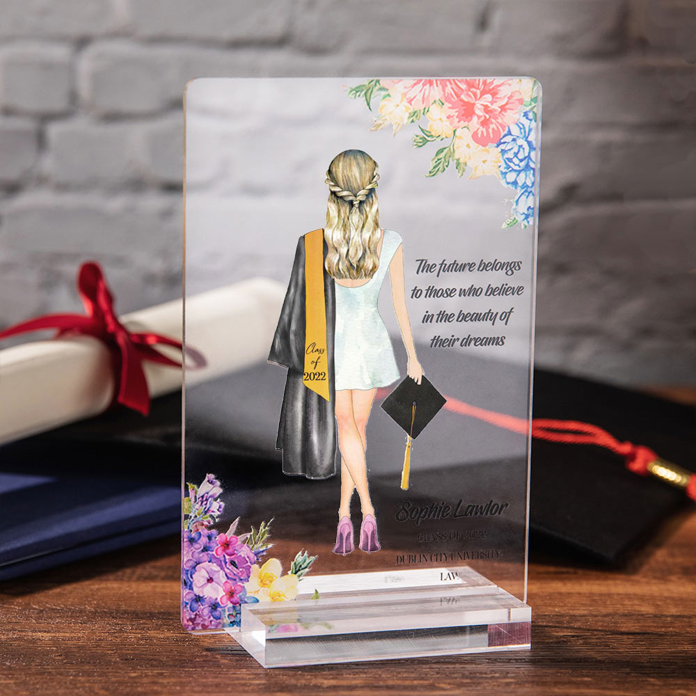 Personalised Graduation Gift Custom Graduation Keepsake Print for Her ...