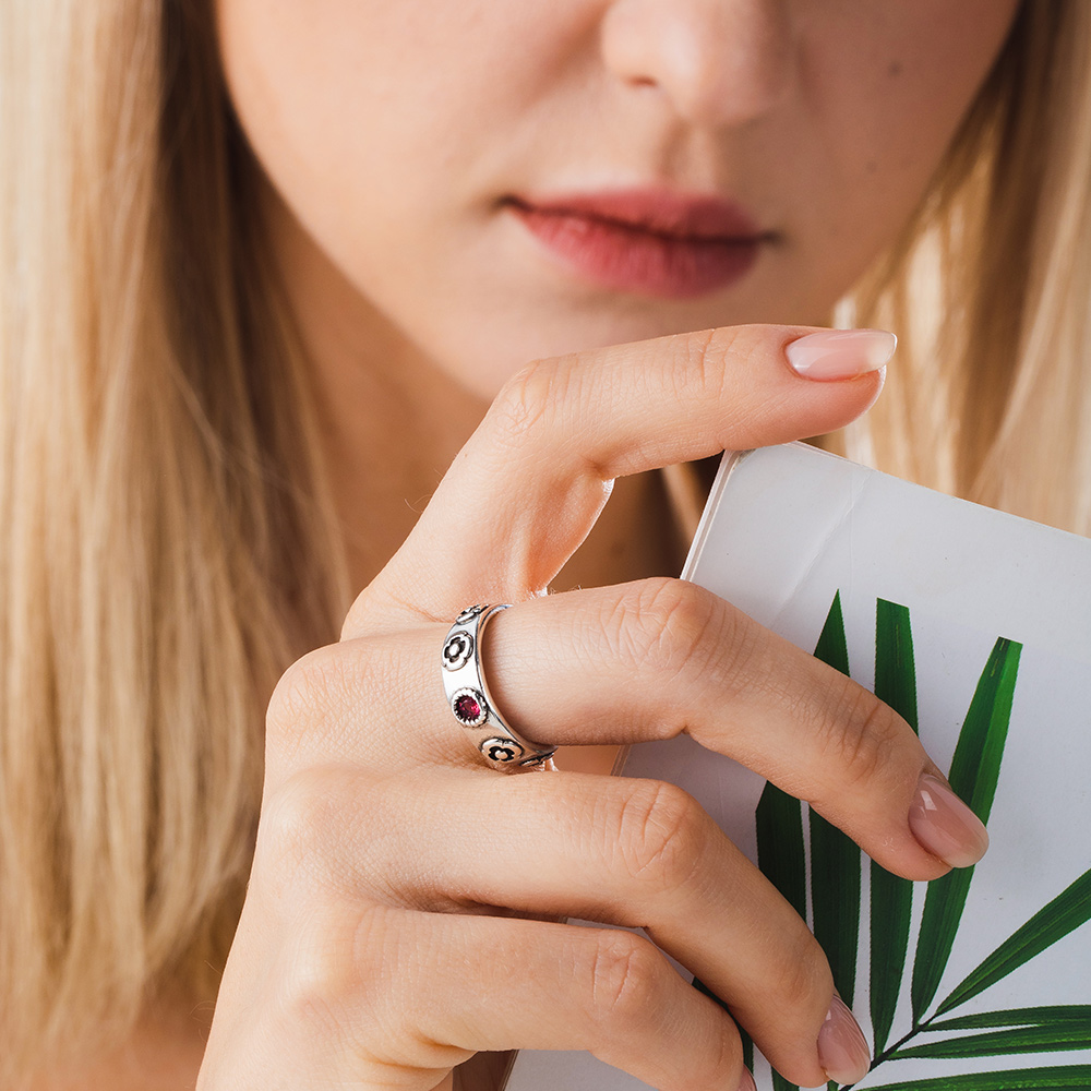 Personalized Couple Ring Valentine's Day Gift Cosplay Rings Wedding ...