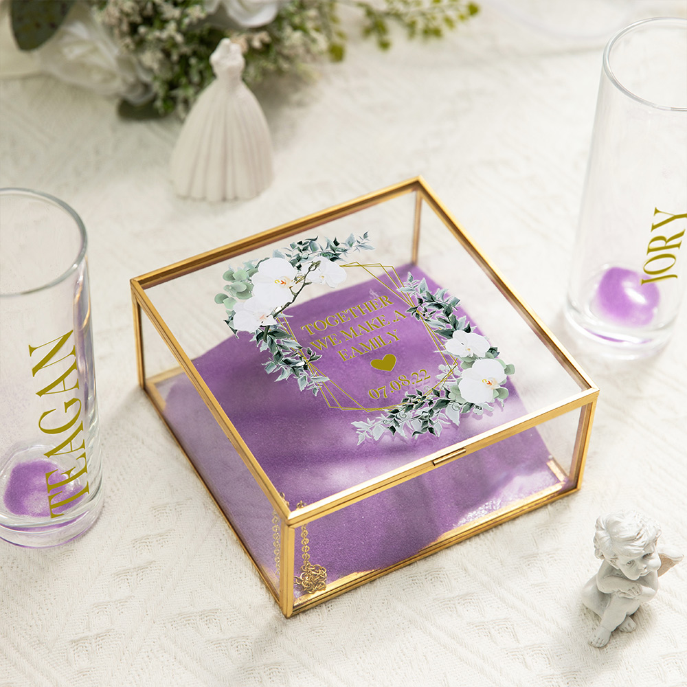 Personalized Together We Make a Family Wedding Unity Sand Ceremony Set ...