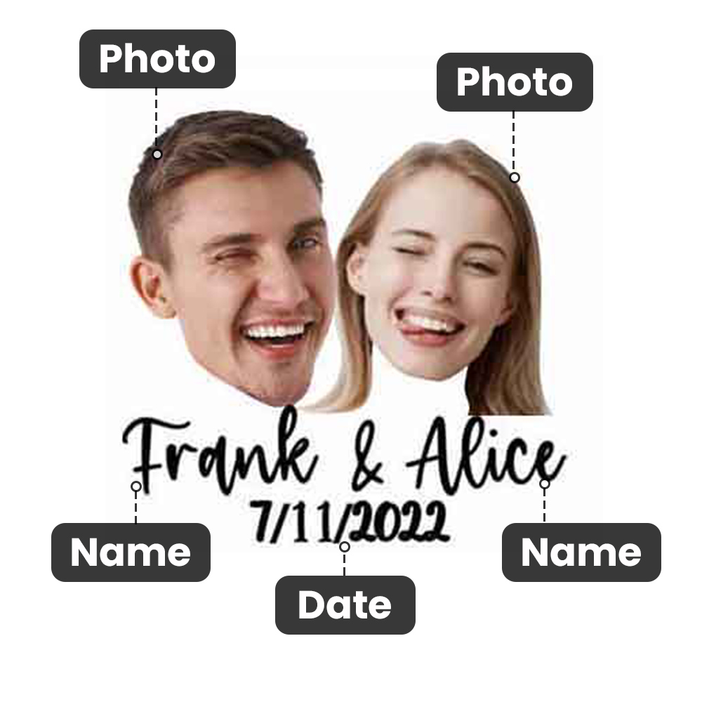 Personalized Temporary Face Tattoos for Bachelorette Party and Birthday ...