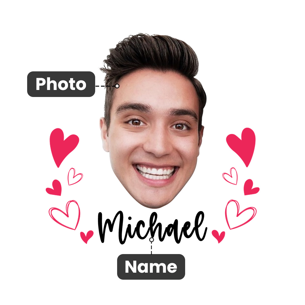 Personalized Temporary Face Tattoos for Bachelorette Party and Birthday ...