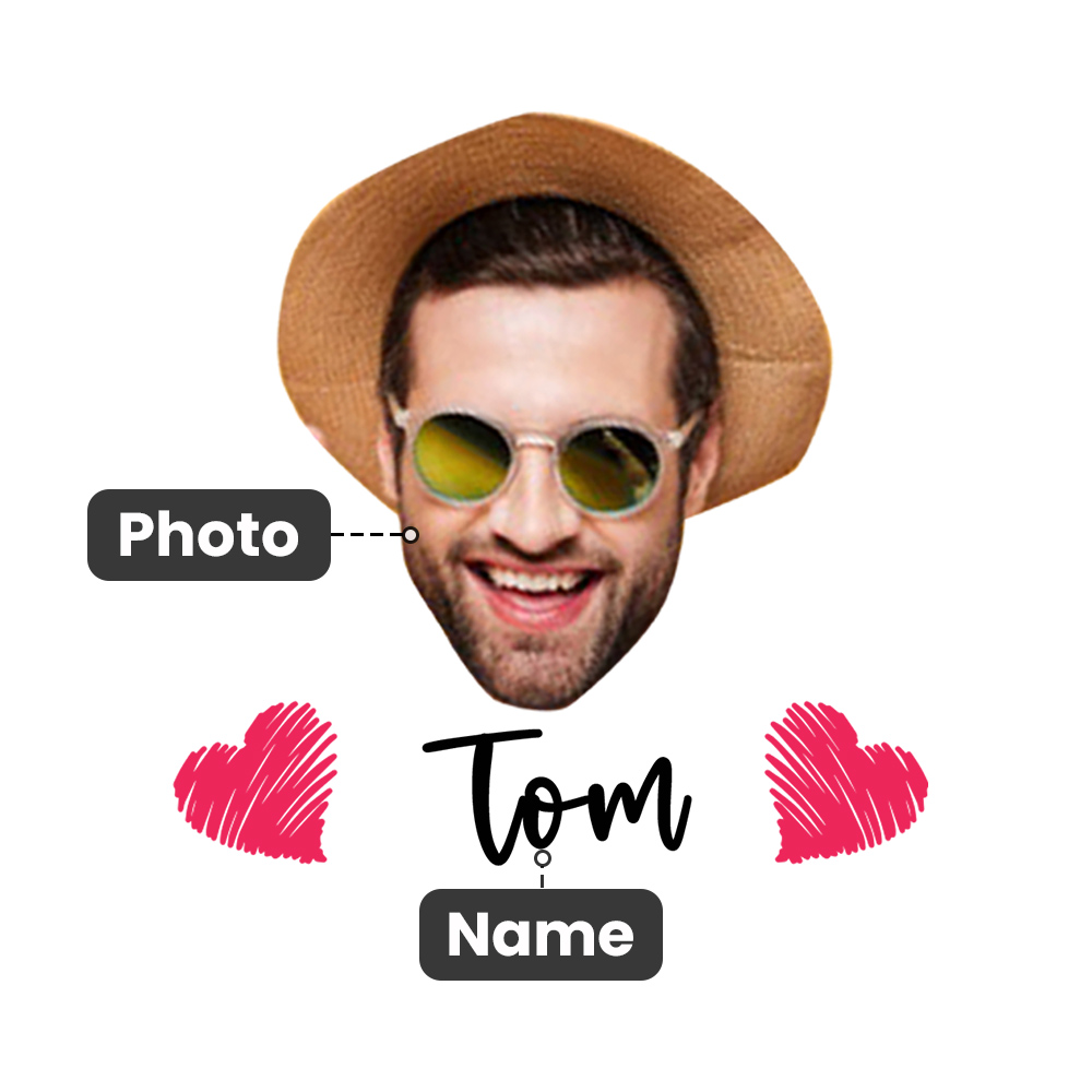 Personalized Temporary Face Tattoos for Bachelorette Party and Birthday ...