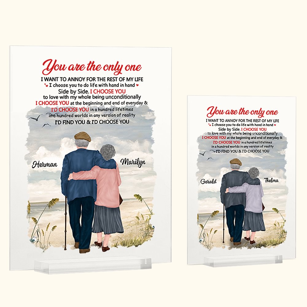 Personalized You Are The Only One I Choose You Natural Scenery Seaside ...