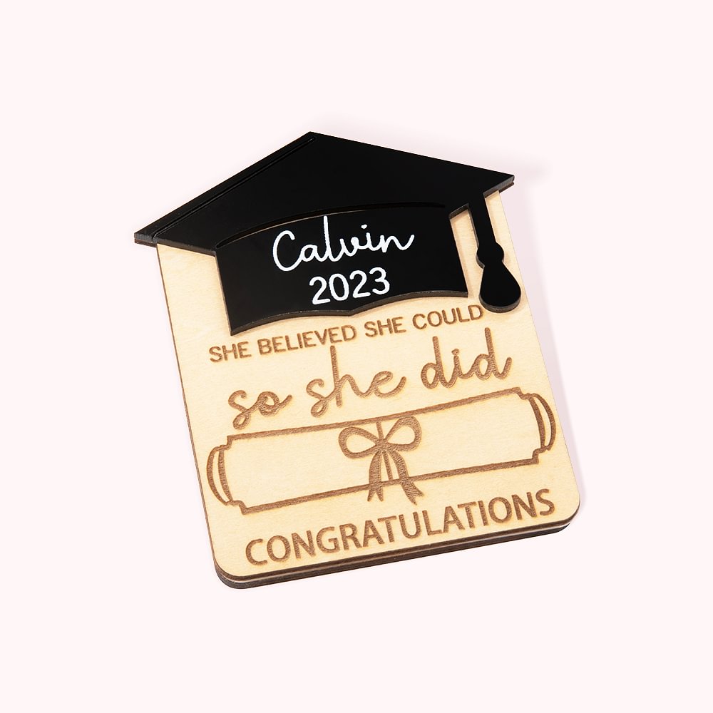 Personalized Cute Money and Gift Card Holder Graduation Gift for Friend ...