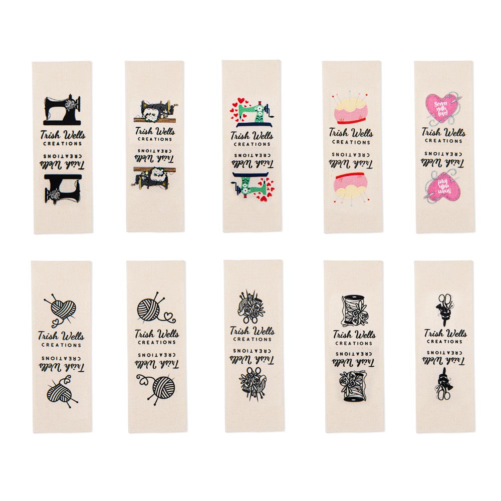 Personalized Cotton Sewing Label Sewing Accessories Label Tags for ...