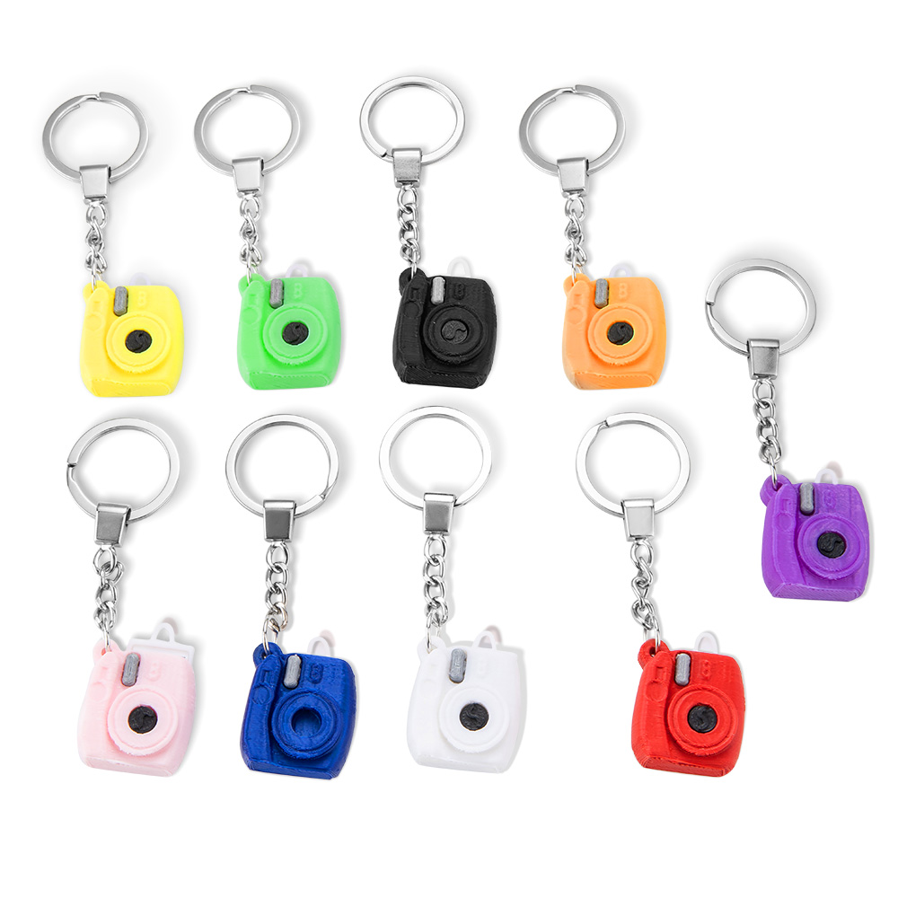 Personalized Mini Camera Keychain with Photo, Gift For Camera lover ...