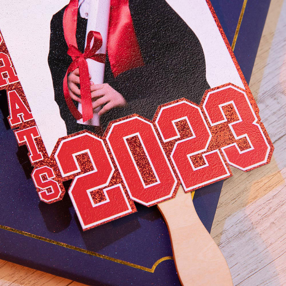 Personalized Graduation Handheld Photo Fans Graduation Party Favors ...