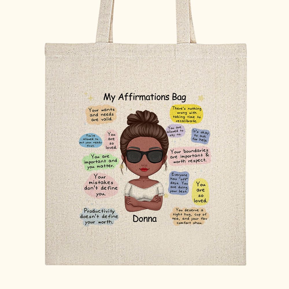 Personalized Tote Bag with You Are So Loved Girls Women |Callie - CALLIE