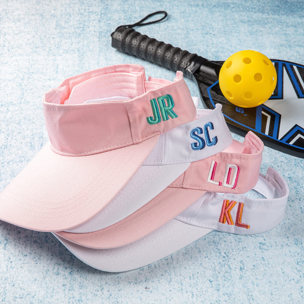 Personalized Embroidered Visor Sun Visor Summer Women Hat Adjustable ...