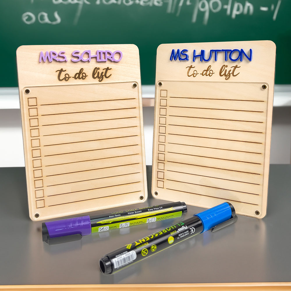 Personalized Acrylic To Do List Daily Check List Dry Eraser Erasable ...