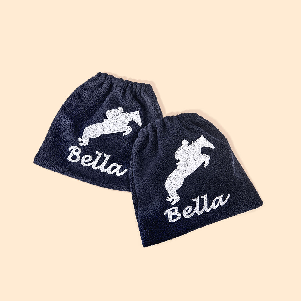 Personalized Pair of Glitter Stirrup Cover Stirrup Bag Horse Riding ...