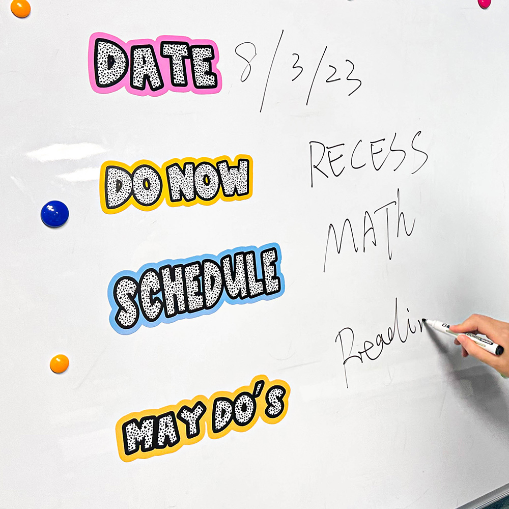 Personalized Whiteboard Refrigerator Magnets for Teacher Interactive ...