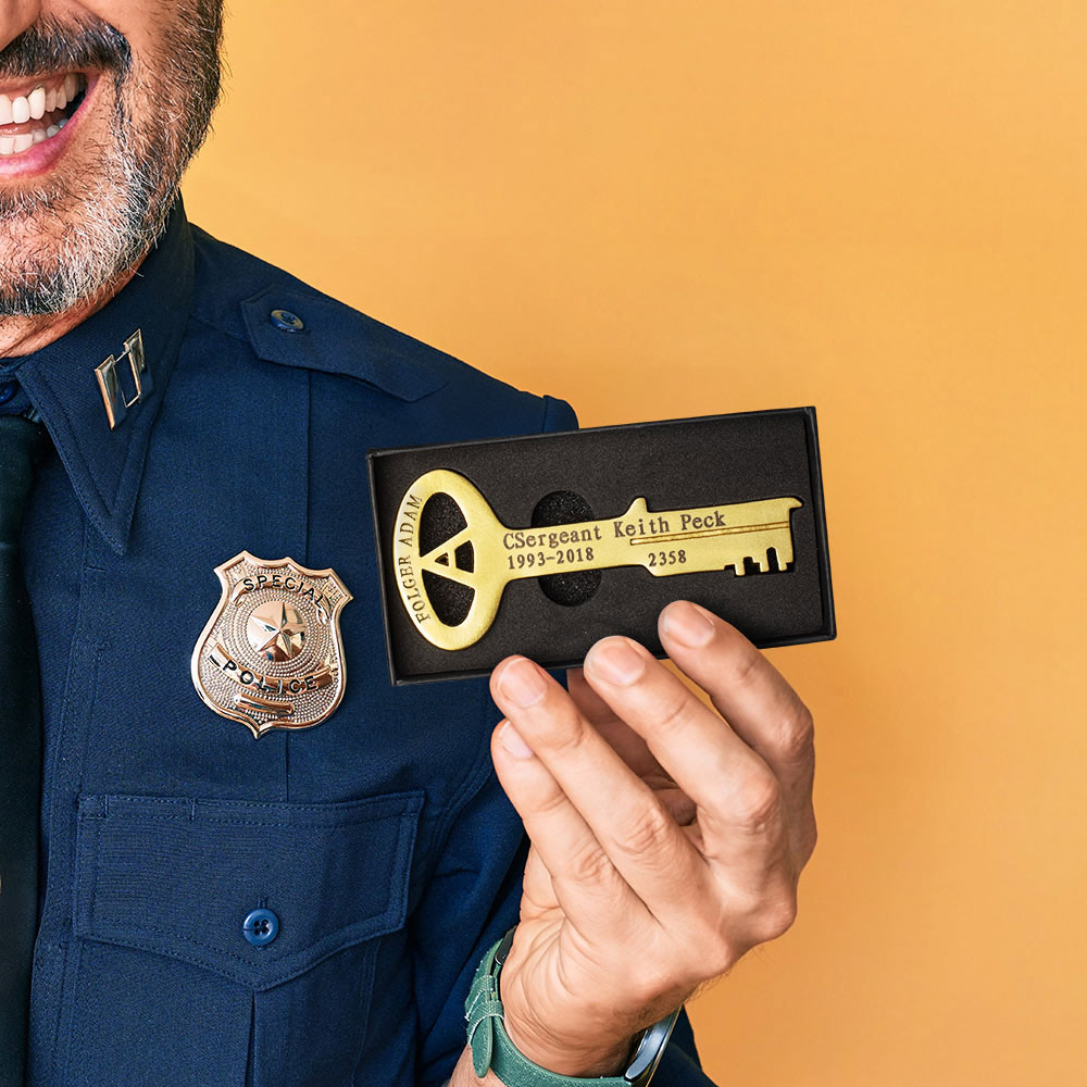 Personalized Replica Prison Key, Gift for Corrections Officers, with ...