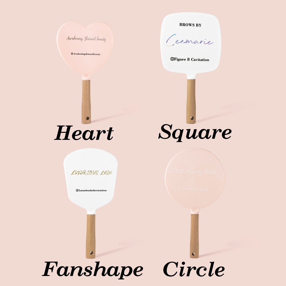 Personalized Lash and Brow Mirror Prop Small Business Mirror Gift for ...