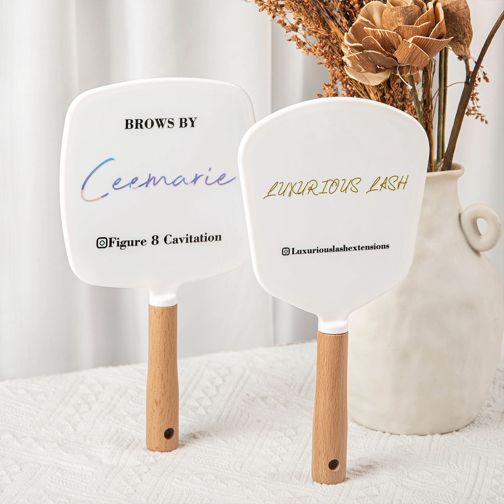 Personalized Lash and Brow Mirror Prop Small Business Mirror Gift for ...