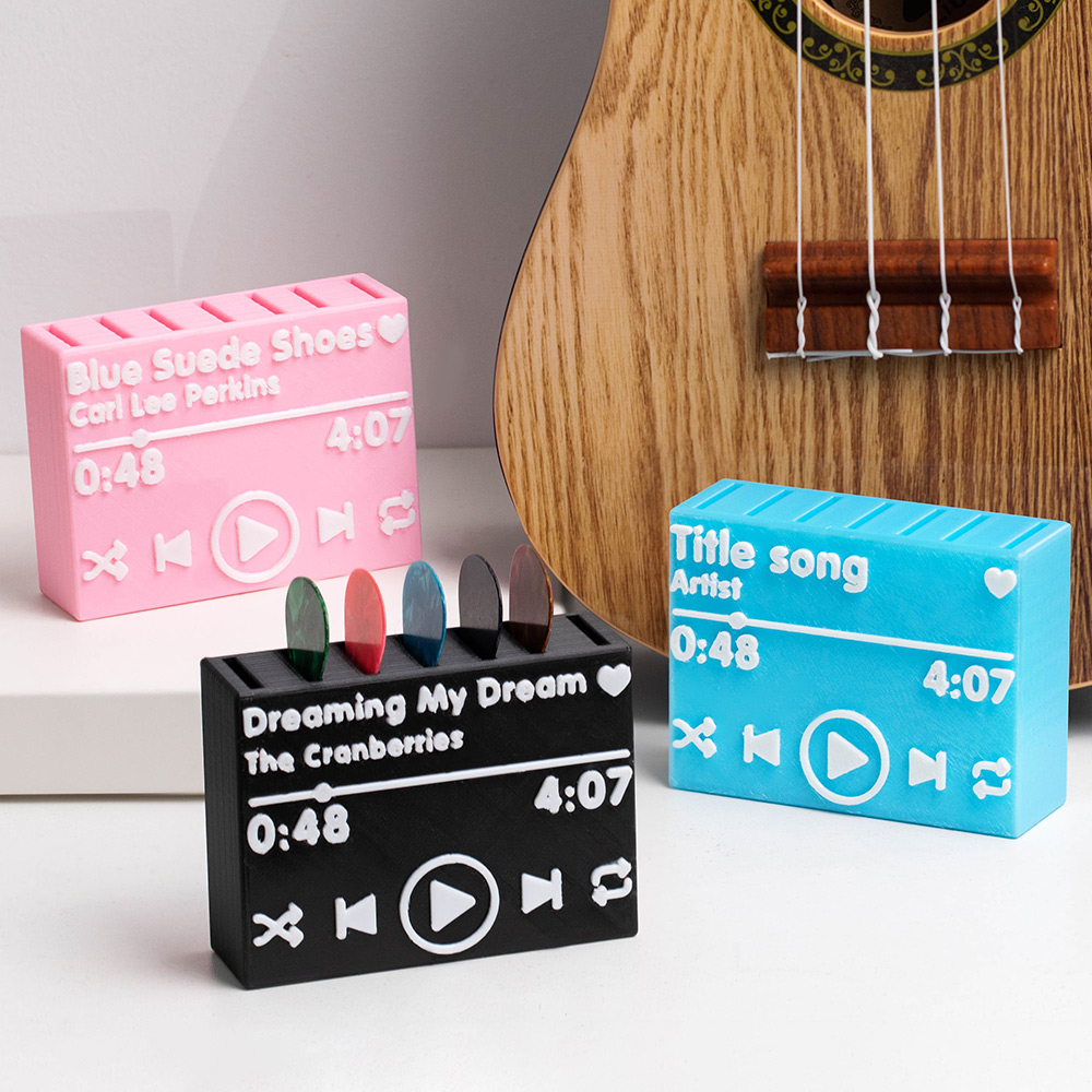 Personalized Music Player Design Guitar Pick Holder Gift for Guitar ...