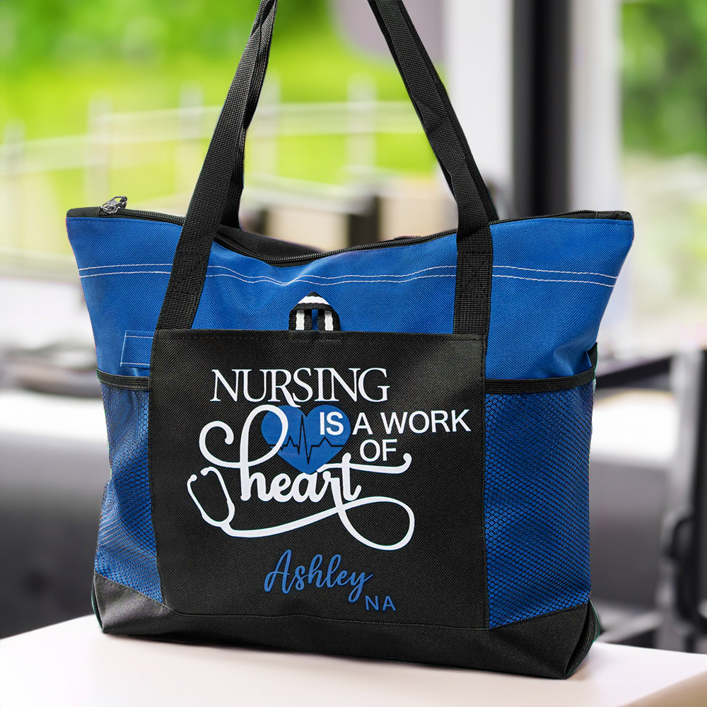 Personalized Nurse Tote Bag Large Capacity Gift for Nurse - CALLIE