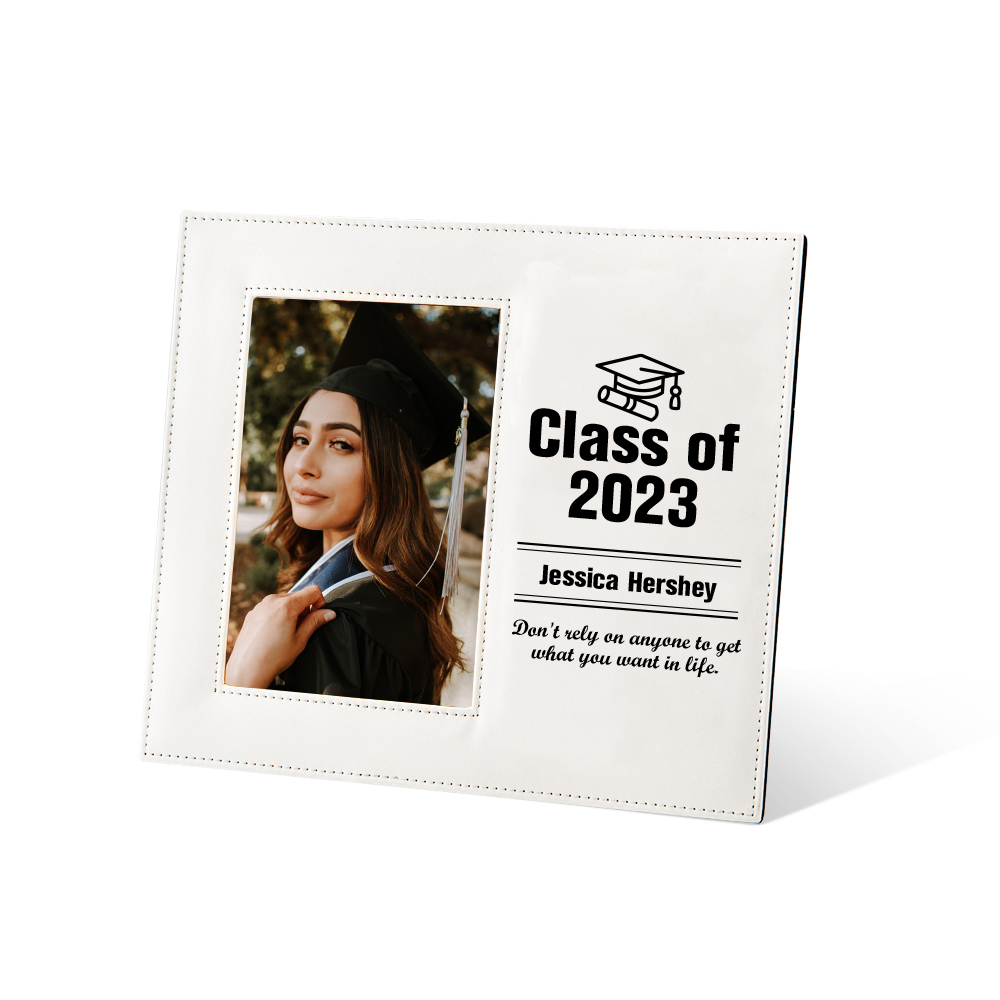 Personalized Class of 2023 Graduate Photo Frame with Graduation Message ...