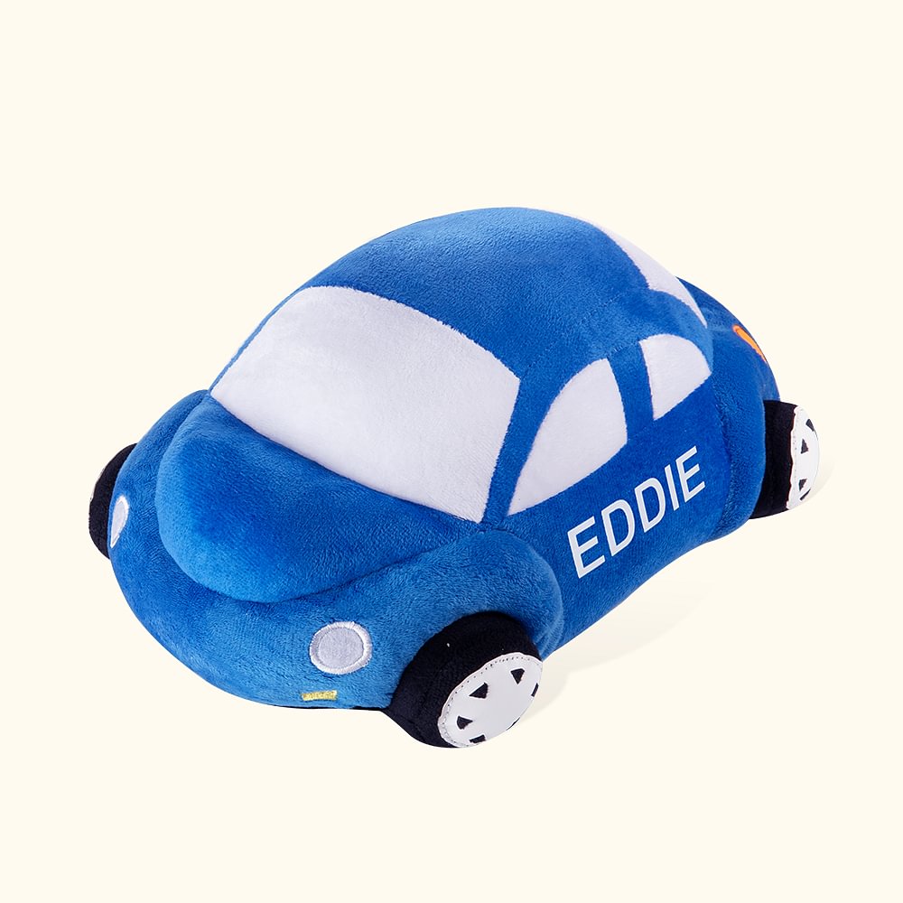Personalized Car Stuffed Plush Toy Pillow Soft and Cuddly Toy for Boys ...