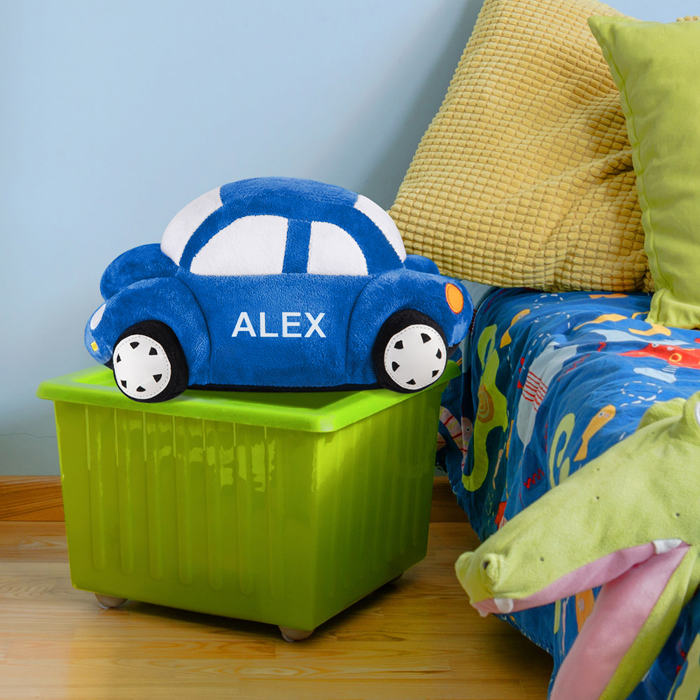 Personalized Car Stuffed Plush Toy Pillow Soft and Cuddly Toy for Boys ...