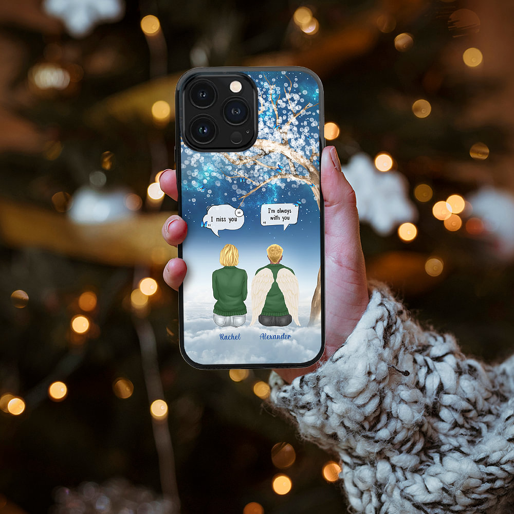 Personalized We Miss You We're Always With You Cell Phone Case ...