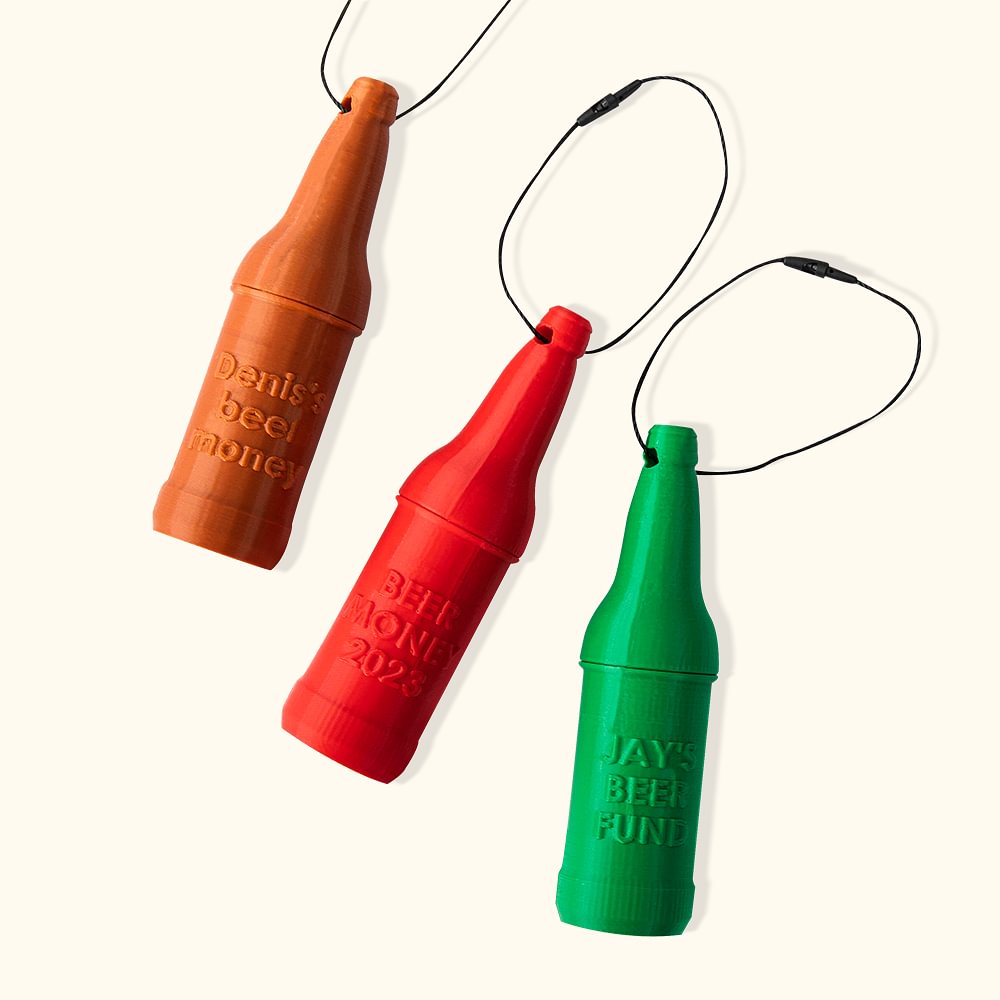 Personalized Beer Fund Decoration Funny Money Holder PLA Stocking ...