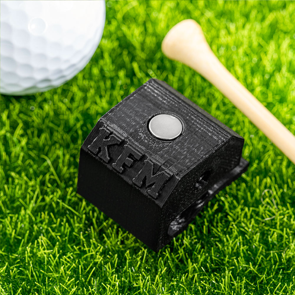 Personalized 3D Printed Golf Initials Magnetic Golf Ball Marker Hat ...