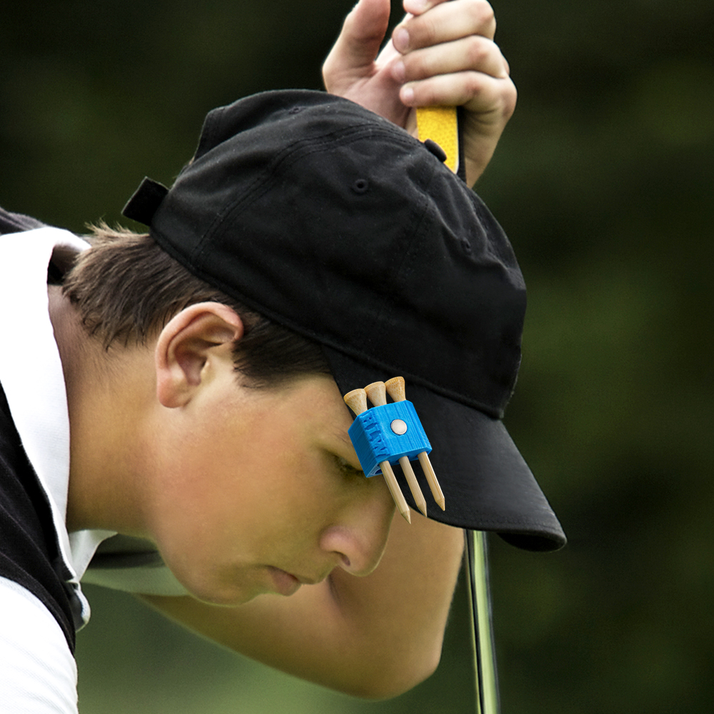 Personalized 3D Printed Golf Initials Magnetic Golf Ball Marker Hat ...
