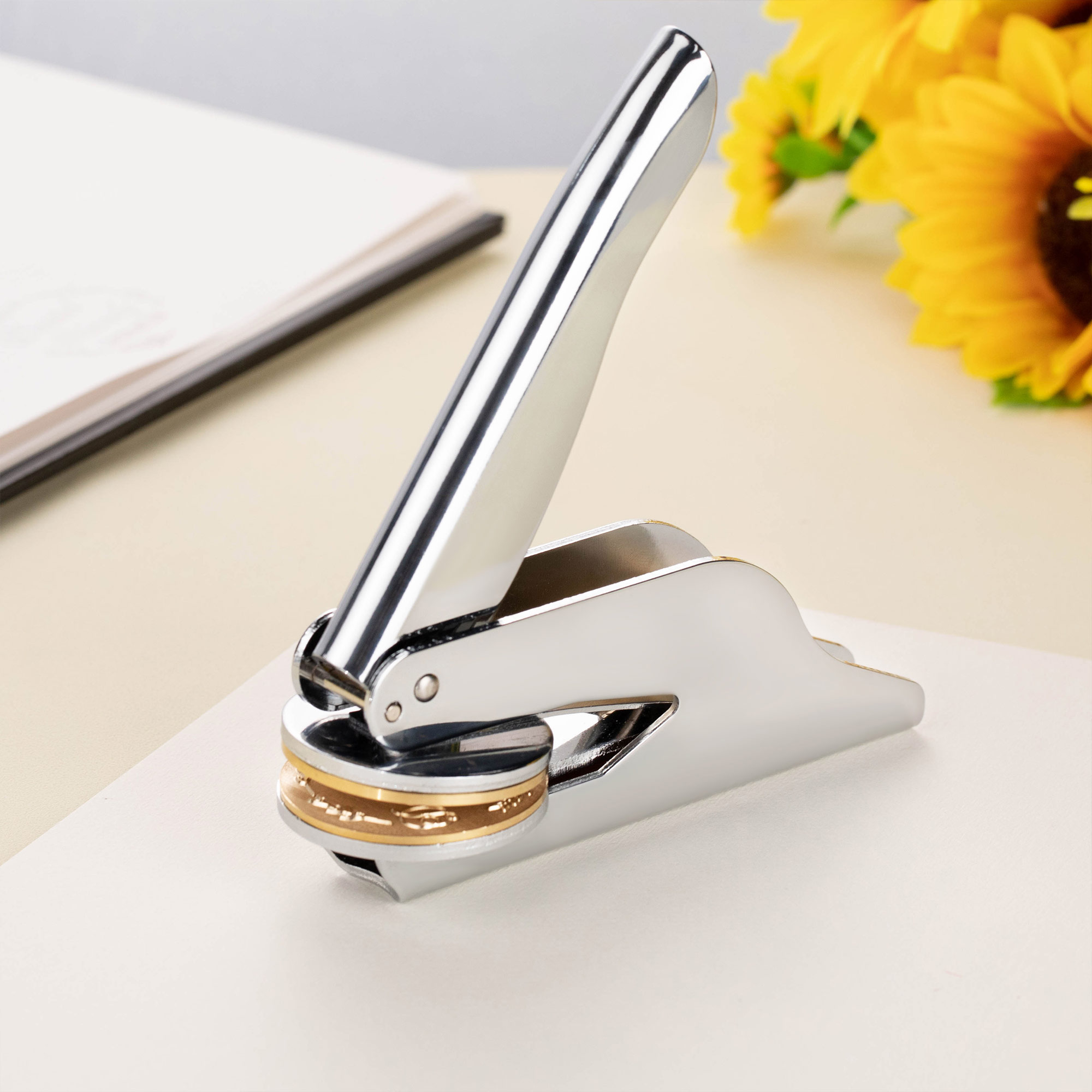 From The Library of Name Book Embosser Stamp - CALLIE