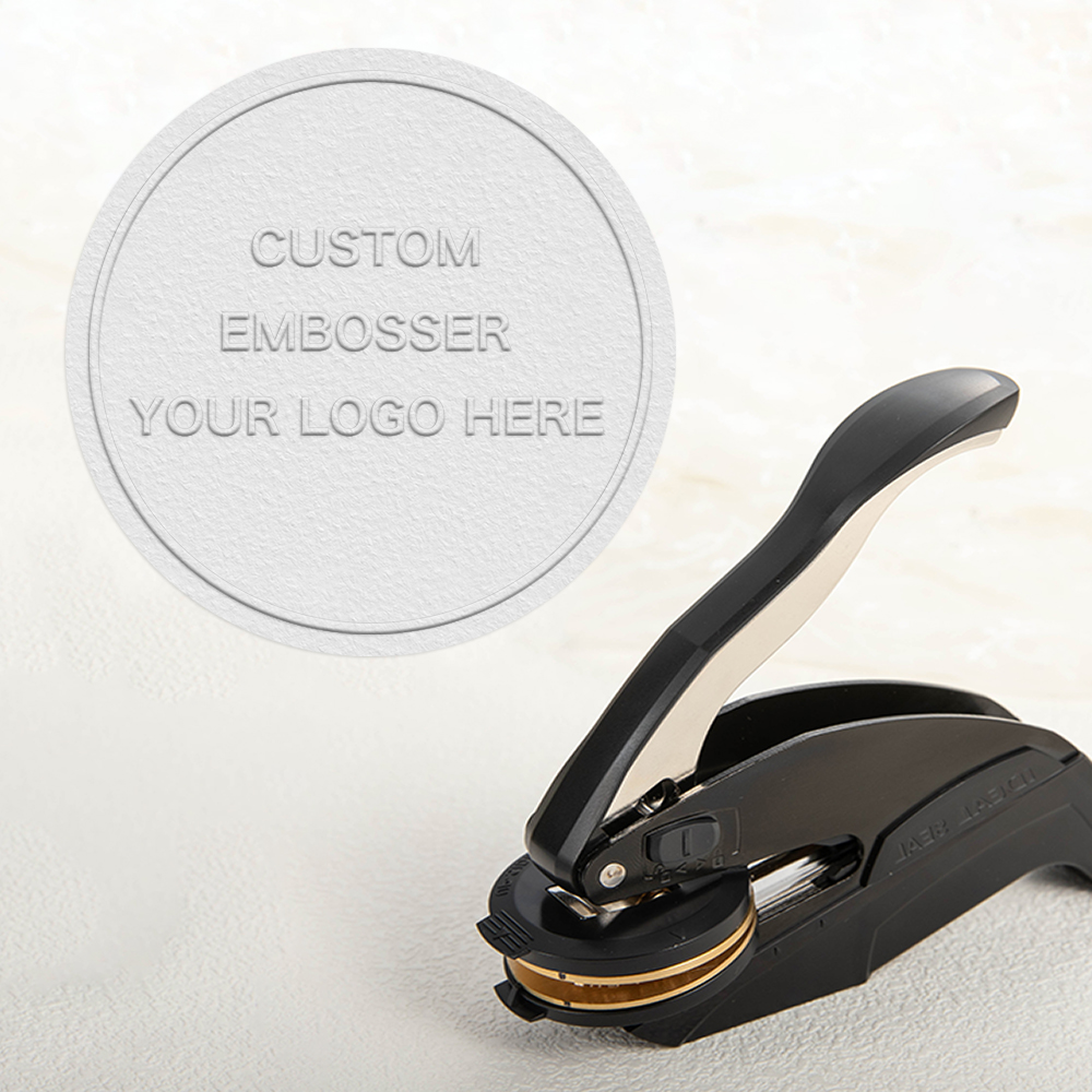 Custom Logo Text Embossing Stamp - CALLIE