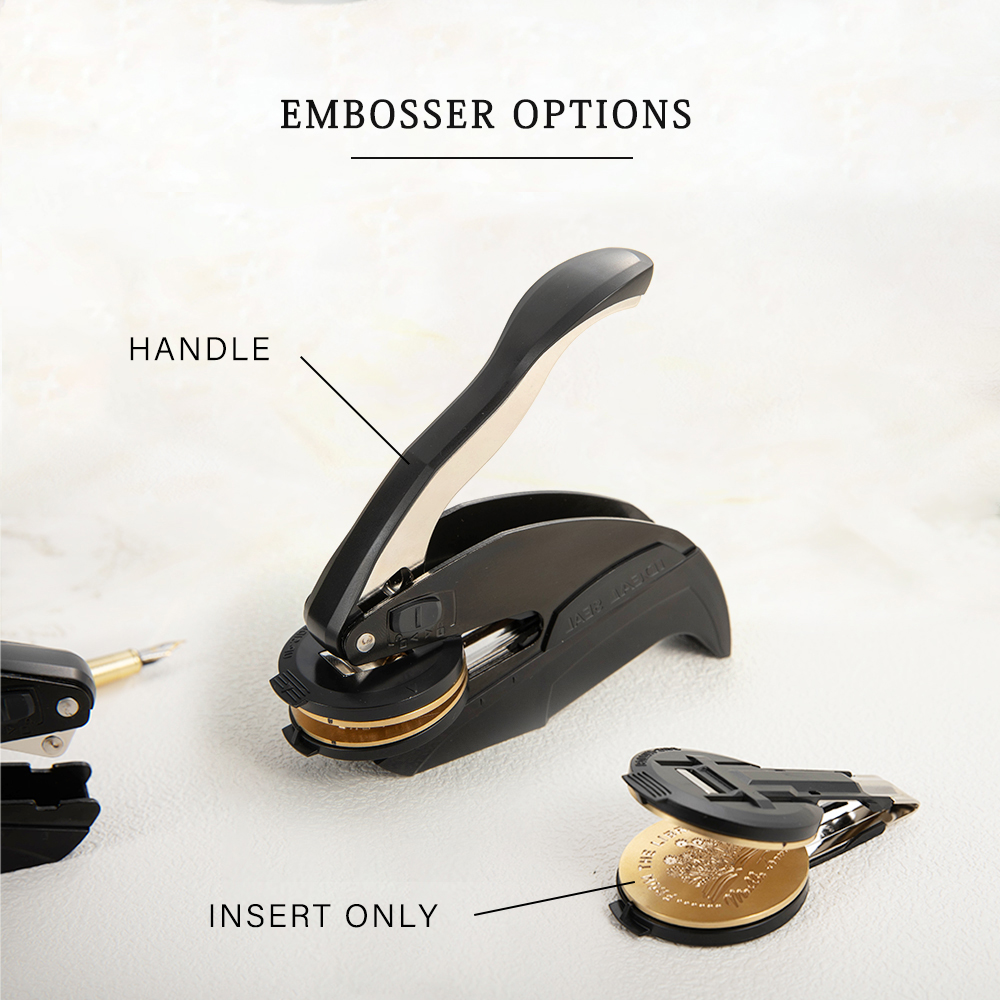 Custom Logo Text Embossing Stamp - CALLIE