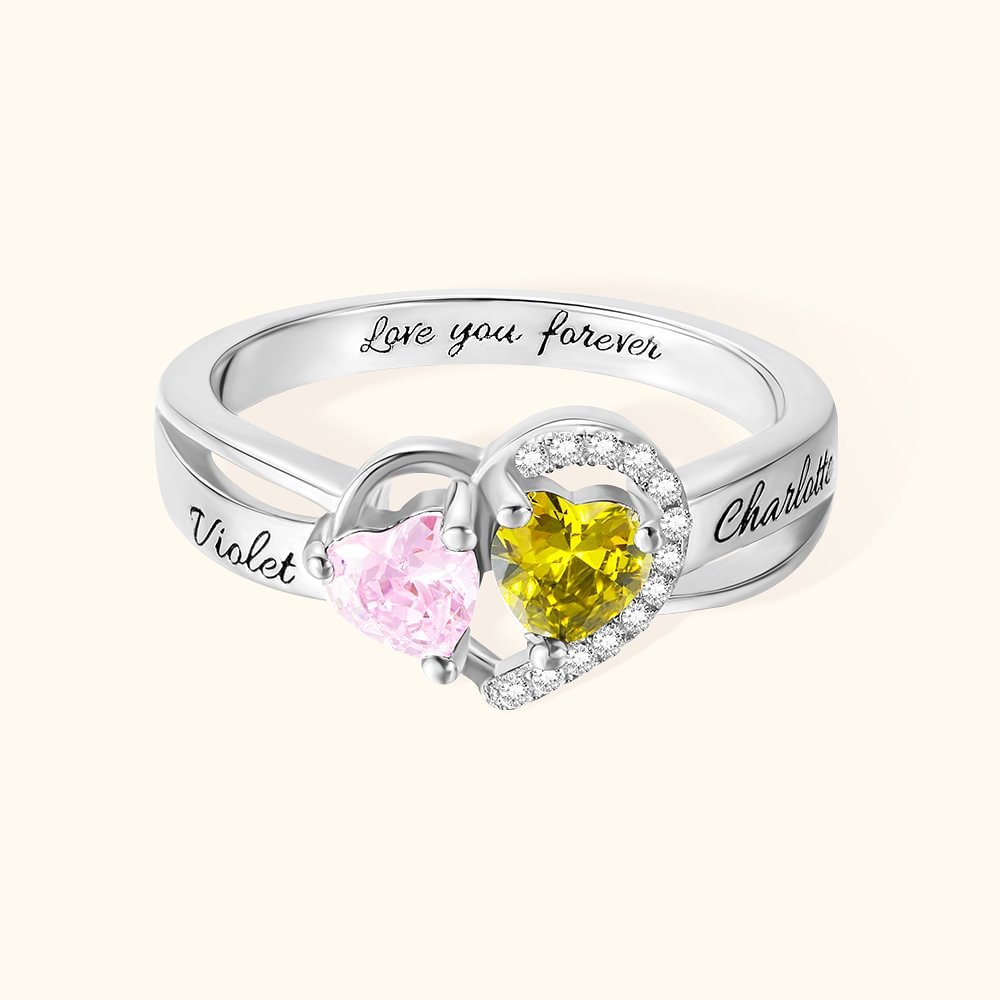 Promise rings for her birthstones store