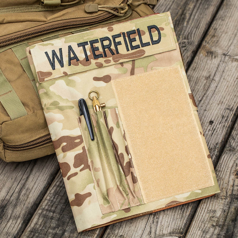 Personalized Military Waterproof Book Cover With Embroidery Name ...