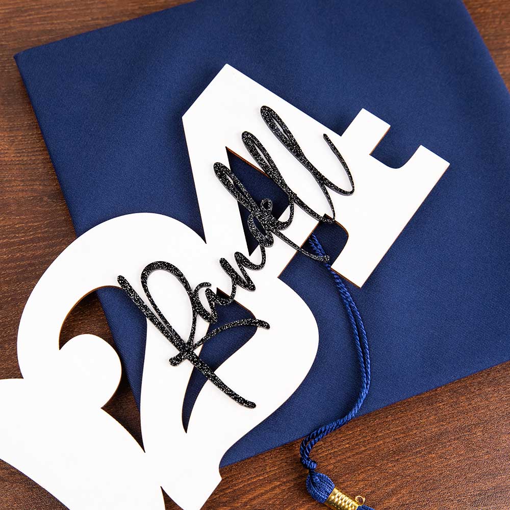 Personalized Class of 2024 Wood Name Sign Graduation Party Decor Photo ...