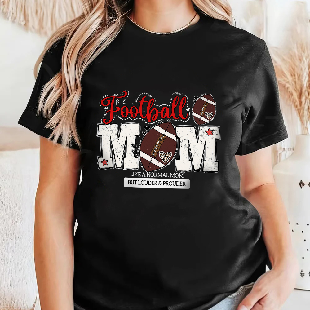 Personalized Baseball Mom T-shirt Mom Like a Normal Mom with Text ...