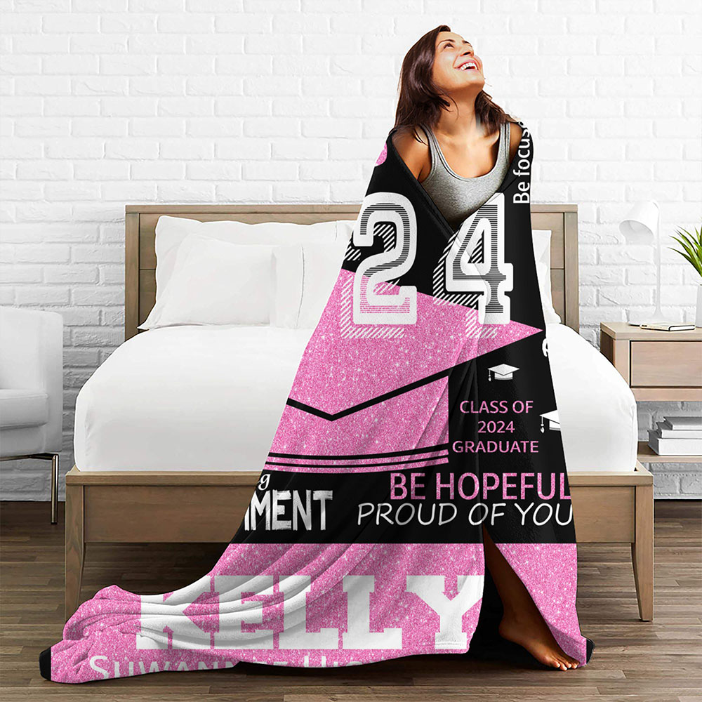 Personalized Multicolor Class of 2024 Bachelor Cap Soft Graduation ...