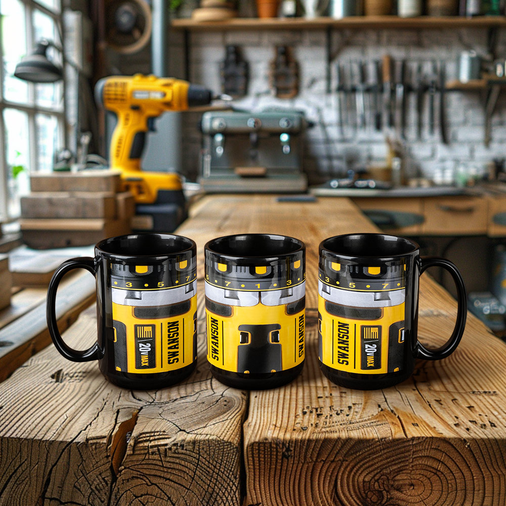 Personalized Mechanic Power Tool Mug 20oz Tumbler Skinny Tumbler with ...