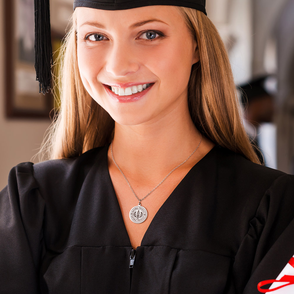 Personalized Engraved College High School Logo Disc Pendant Necklace ...
