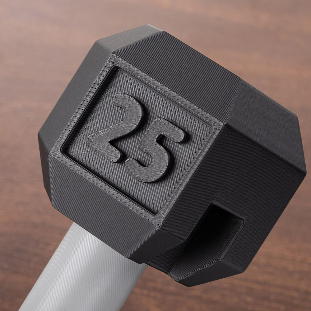 Personalized Unique 3D Printed Dumbbell Business Card Holder with ...