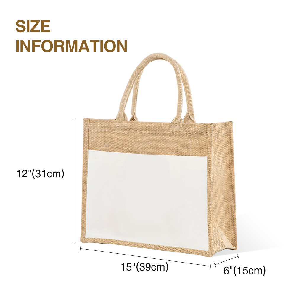 Personalized Jute Tote Bag with Cute Girl Summer Vibes Plant Jute Bag ...